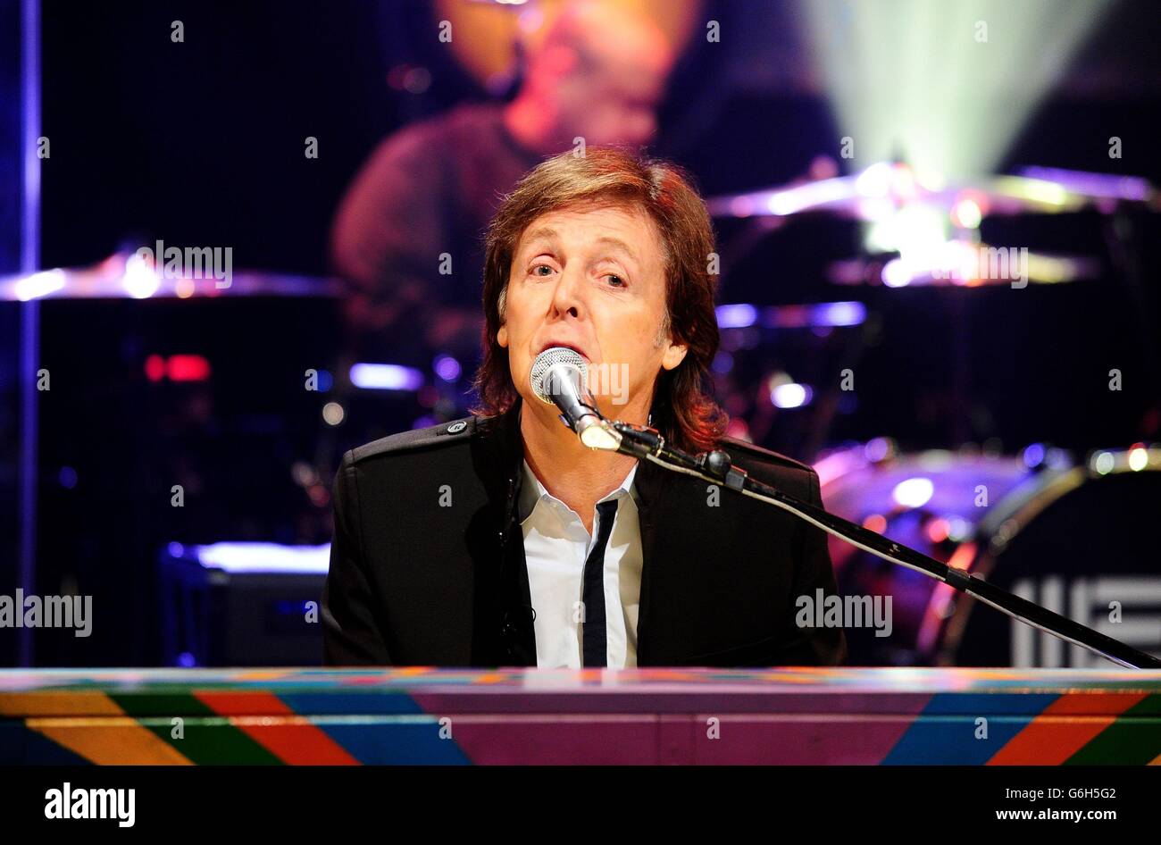 The Graham Norton Show - London. Paul McCartney performs during the ...