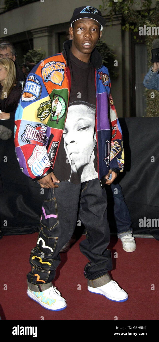 Nominee Dizzee Rascal arrives for the presentation of the Panasonic ...
