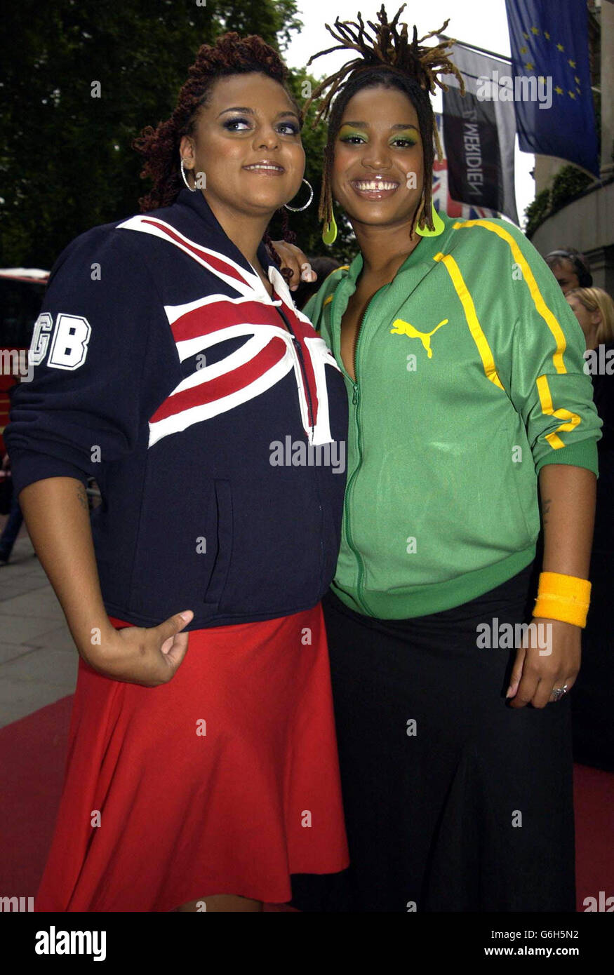 Nominees Floetry arriving for the presentation of the Panasonic Mercury ...