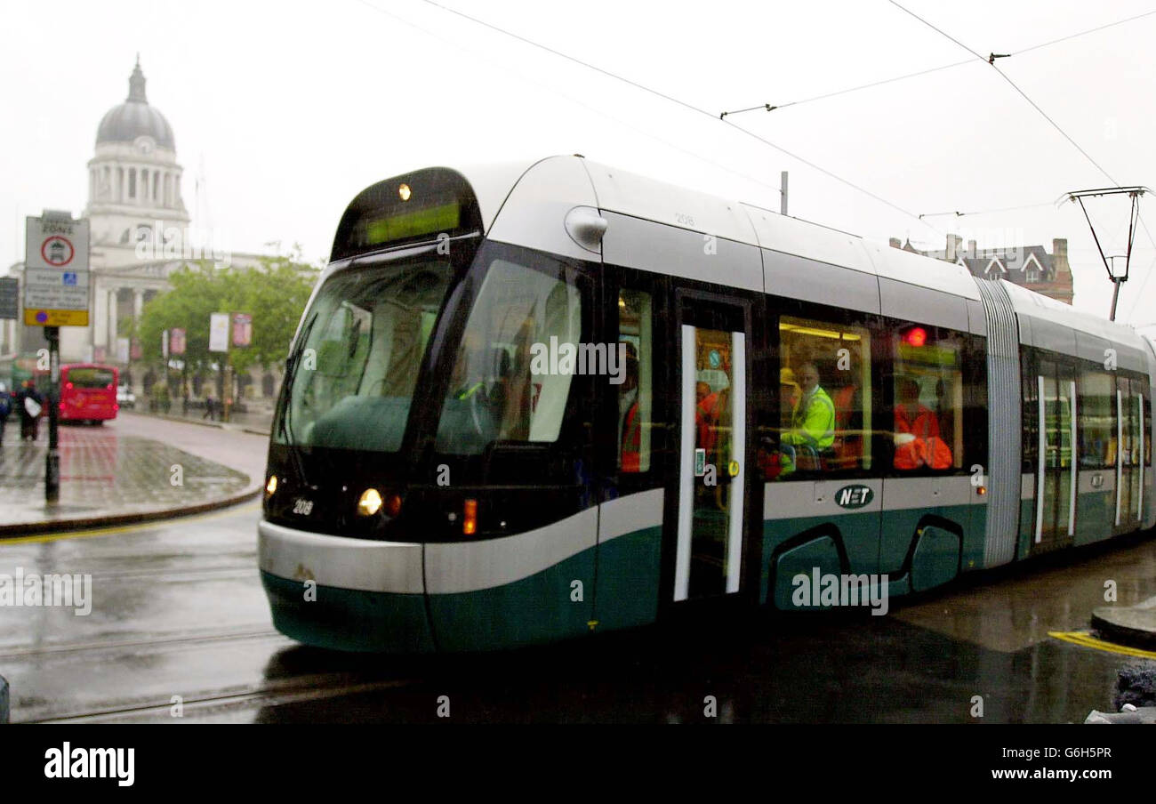 For the first time in 67 years, trams are on the City streets of ...