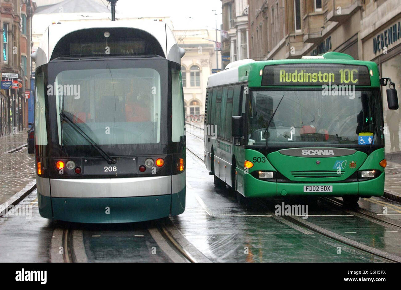 For the first time in 67 years, trams are on the City streets of ...