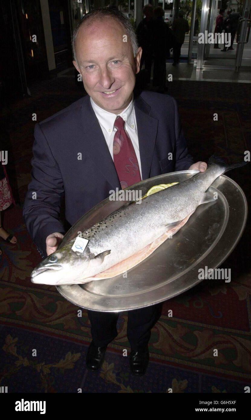 Dermot Ahern Quality Irish Seafood programme Stock Photo - Alamy