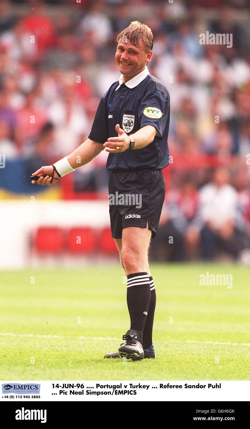 Euro 96 soccer portugal turkey hi-res stock photography and images - Alamy