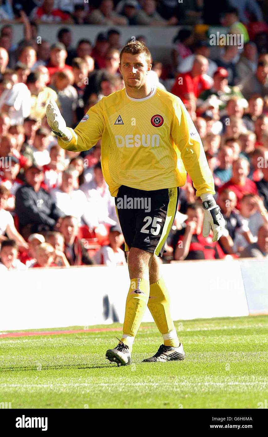 Goalkeeper of nottingham forest football club hi-res stock photography ...
