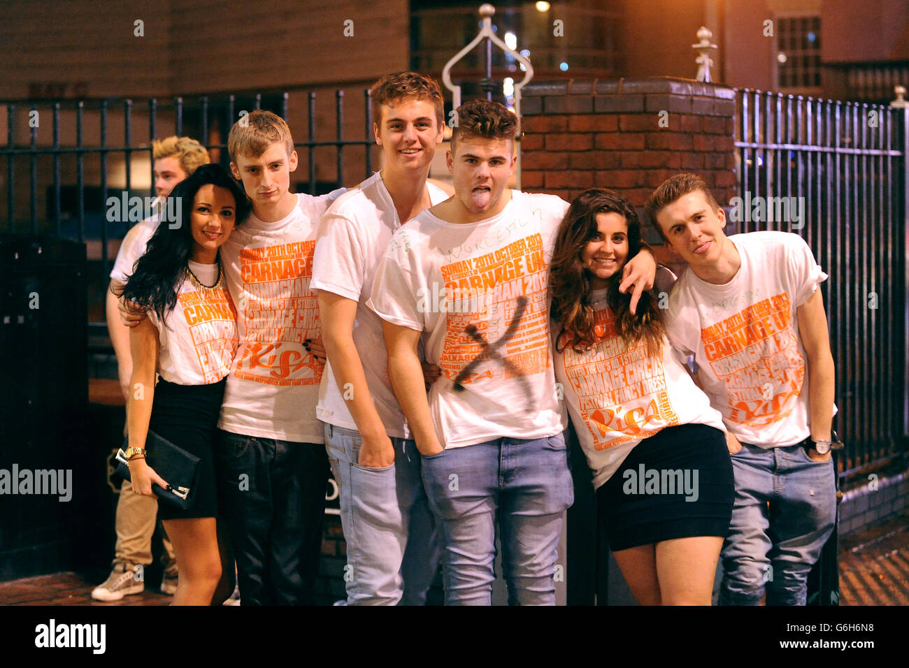 Carnage uk student bar crawl hi-res stock photography and images - Alamy
