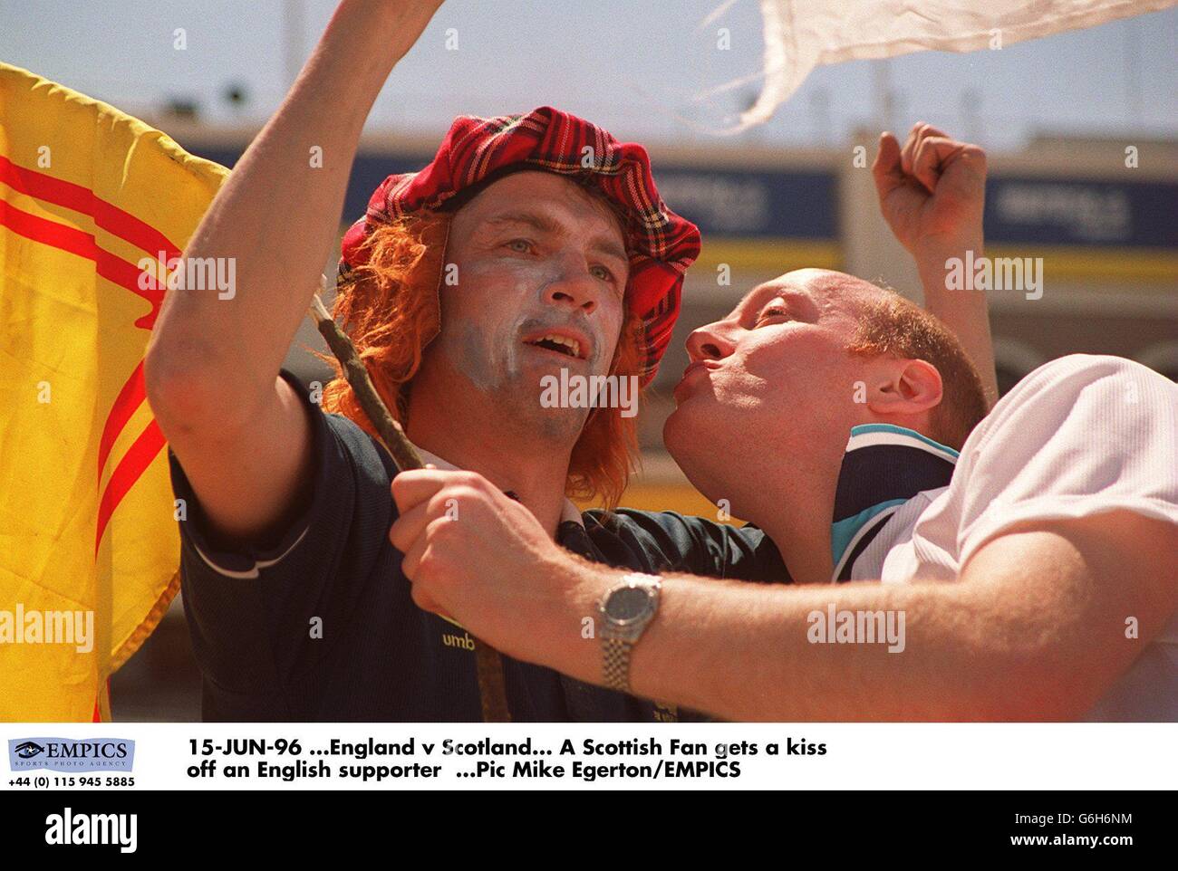 Soccer euro 96 england scotland hi-res stock photography and images - Alamy