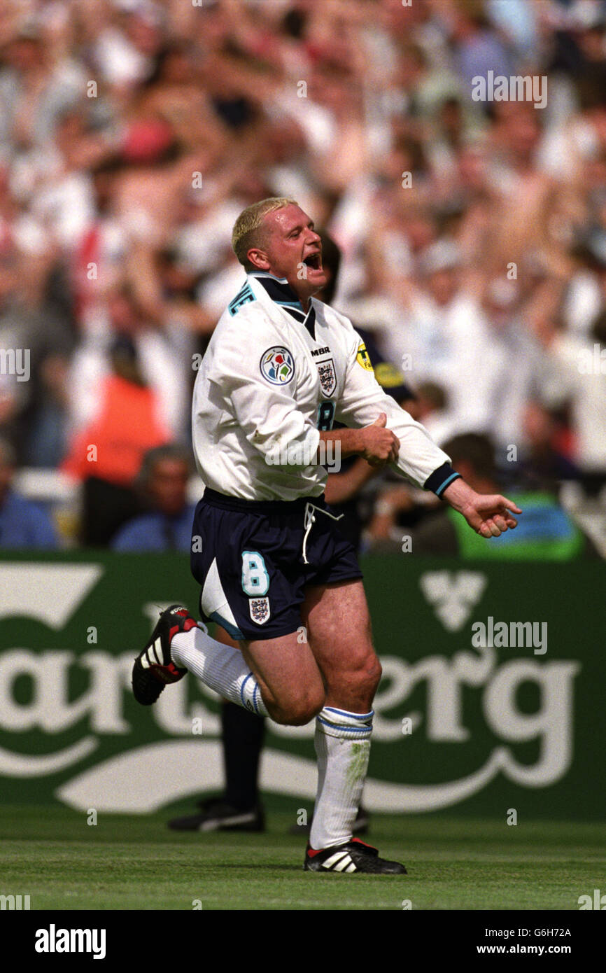 Soccer Euro 96 England Scotland High Resolution Stock Photography and ...
