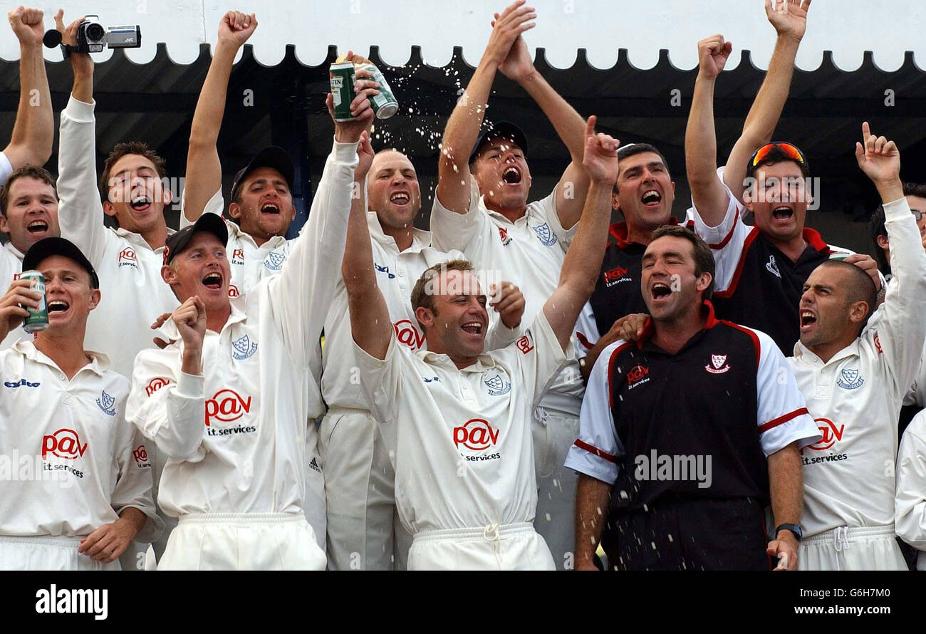 Sussex captain chris adams front centre hi-res stock photography and ...