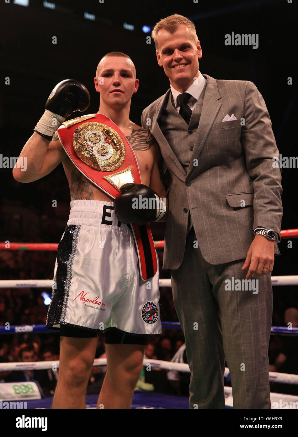 Boxing - IBF Youth Middleweight Bout - Adam Etches v Alexandre Mendes ...