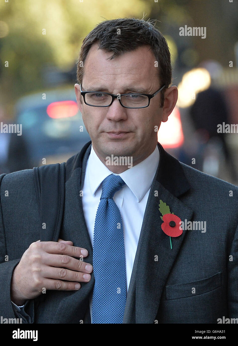 Andy Coulson arrives at the Old Bailey, London, where he is accused of ...