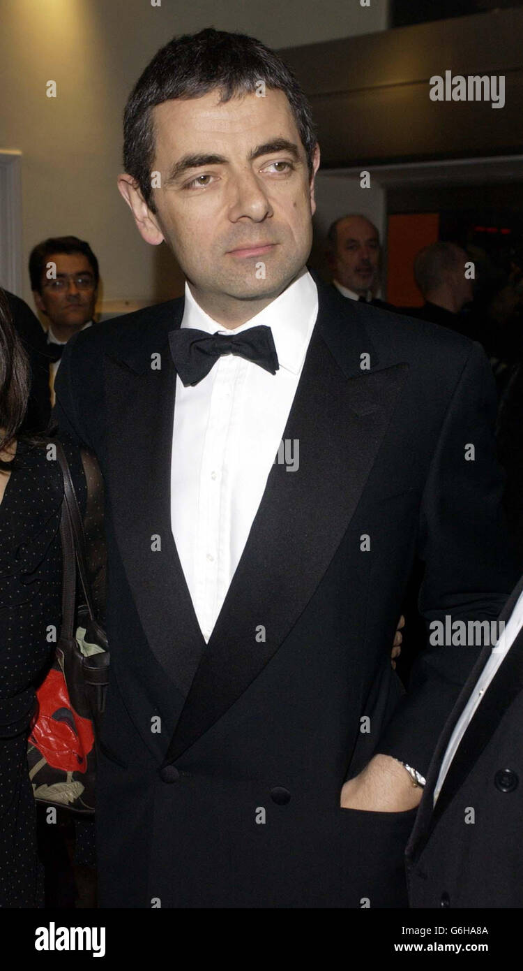 Actor Rowan Atkinson arriving at the Odeon, Leicester Square, central ...