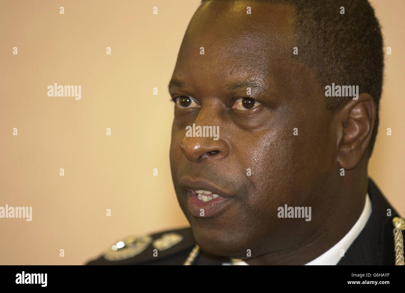 Mike Fuller - new Chief Constable Stock Photo - Alamy