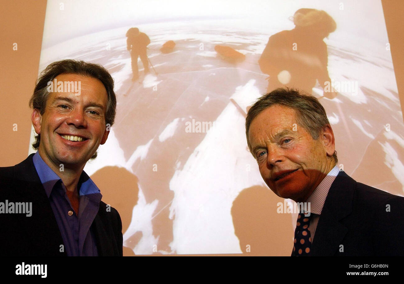 Pen Hadow and Simon Murray - expedition Stock Photo - Alamy