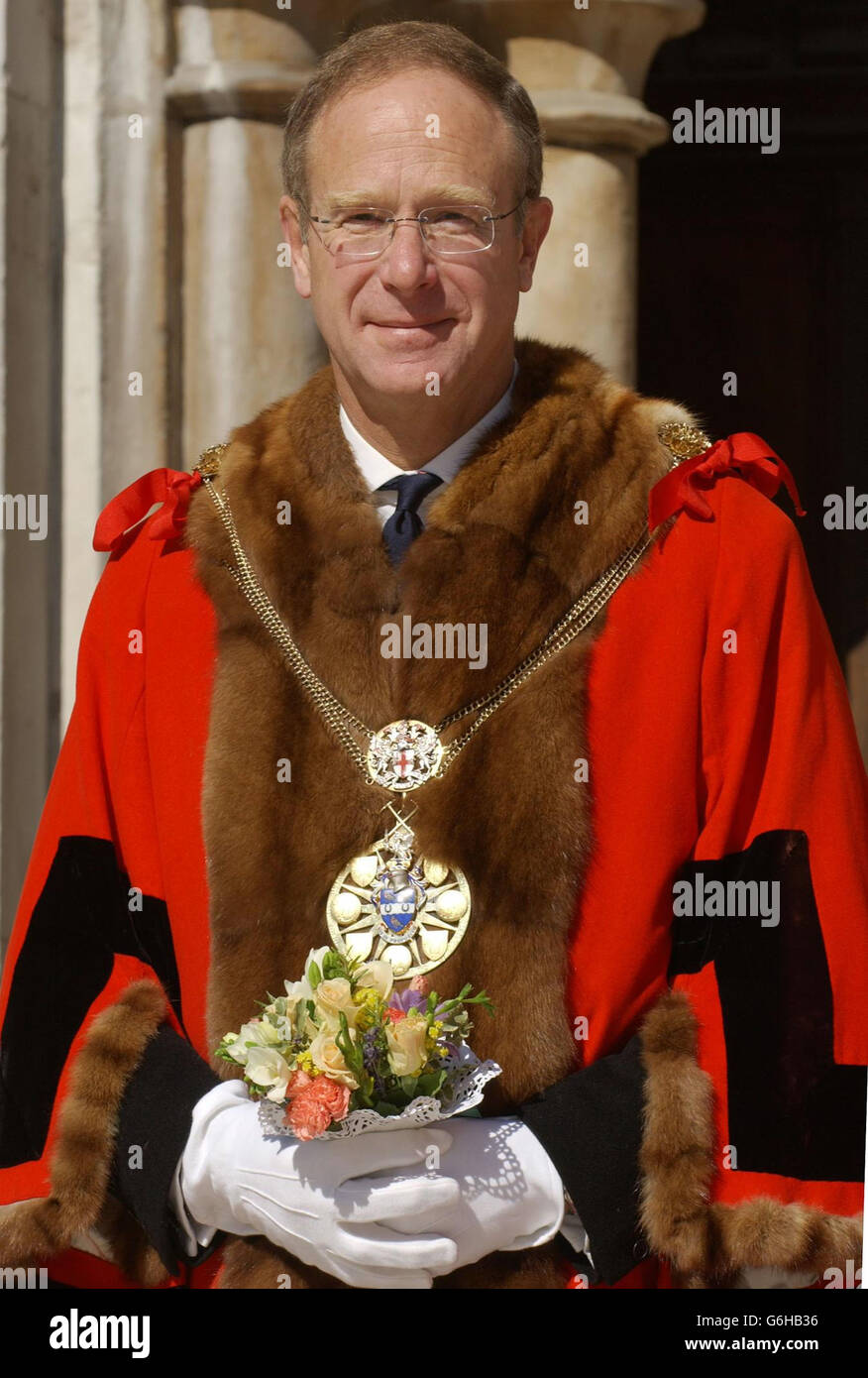 The City of London's new Lord Mayor Elect, Robert Finch, who is to take ...