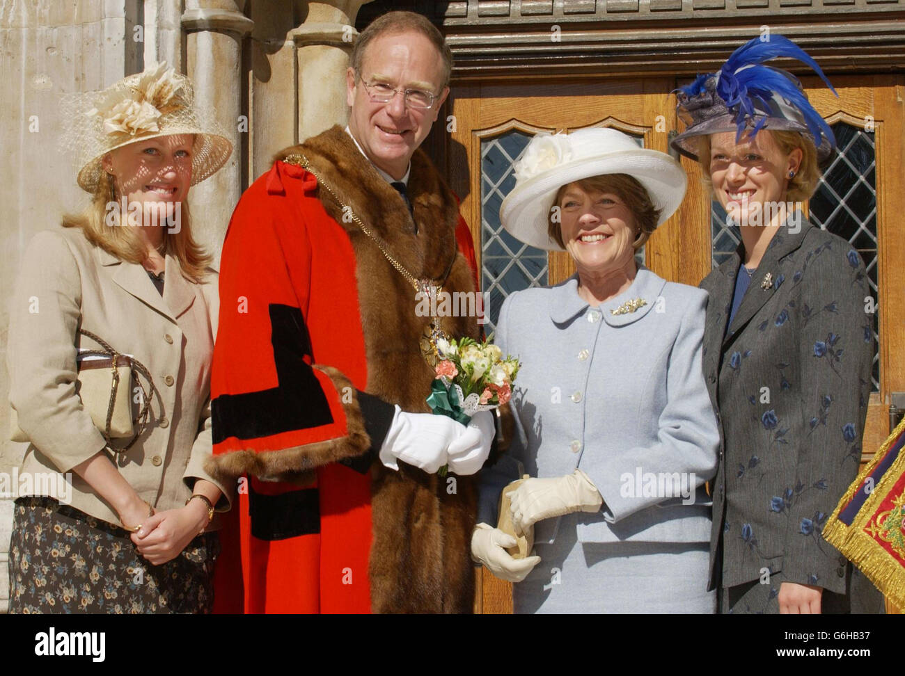 The City of London's new Lord Mayor Elect, Robert Finch, with his wife ...