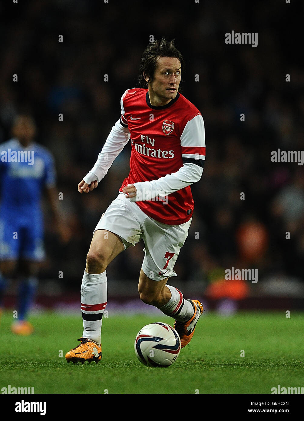 Emirates stadium tomas rosicky hi-res stock photography and images - Alamy