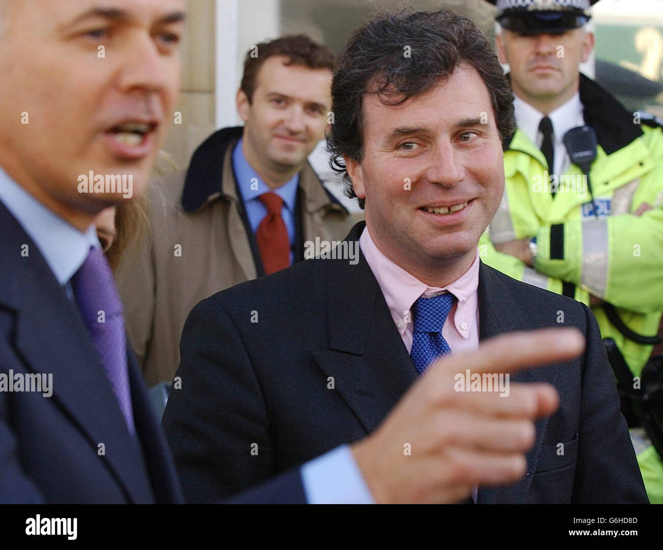 Tory conference ids hi-res stock photography and images - Alamy