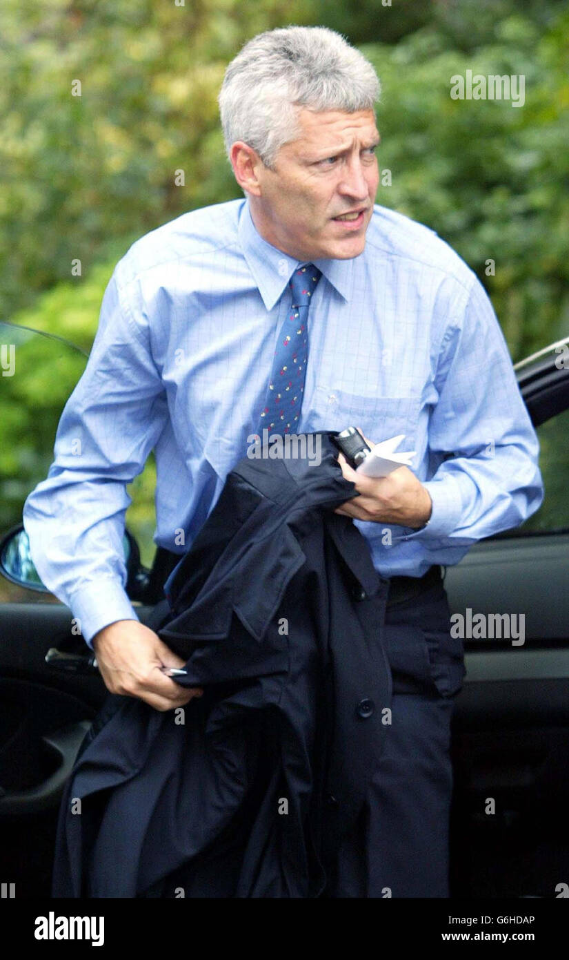 New FA chief executive Mark Palios arrives at Sopwell House Hotel in St ...