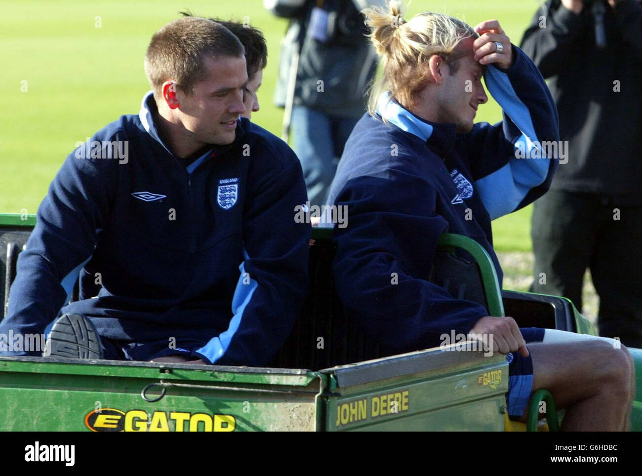 Football England Training Session Stock Photo - Alamy