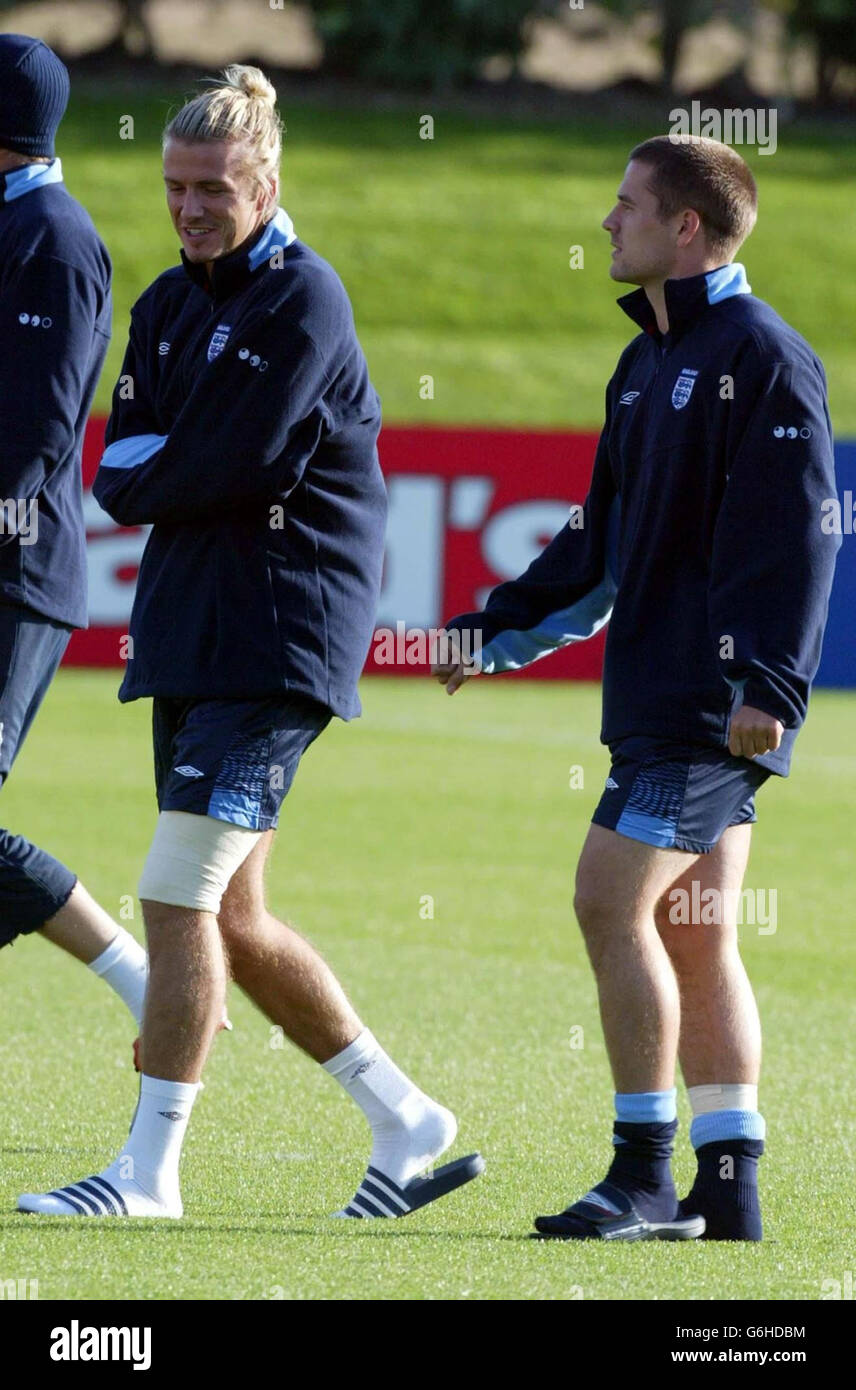 England football captain michael owen hi-res stock photography and ...
