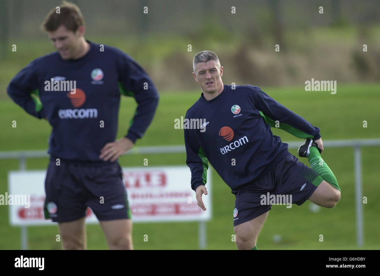 Graham Kavanagh Ireland training session Stock Photo - Alamy