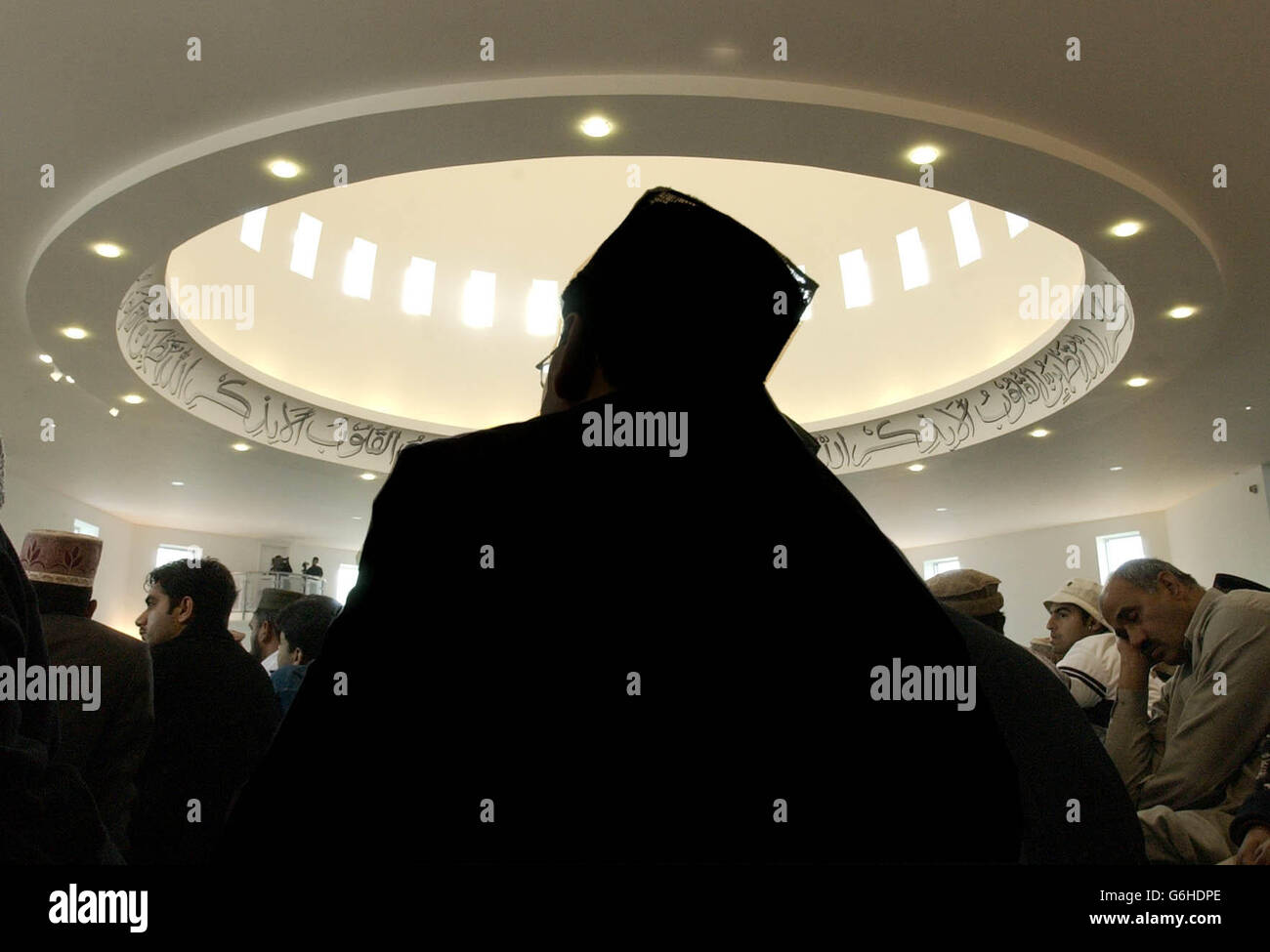 Mosque prayer room silhouette hi-res stock photography and images - Alamy