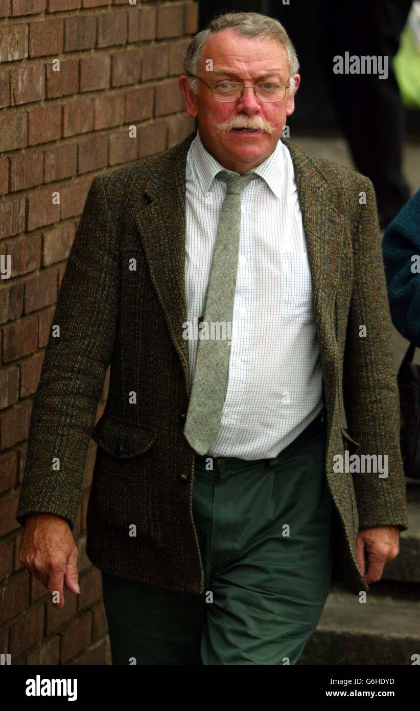 Gun dealer and firearms expert richard ashley hi-res stock photography ...