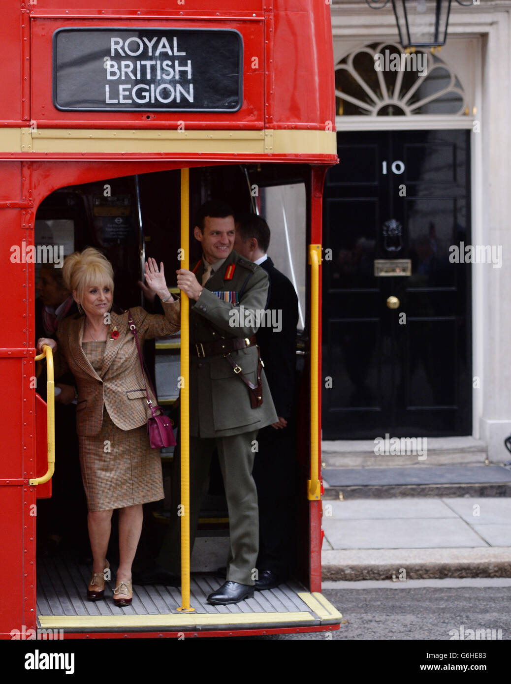 s Poppy Bus. The Poppy Girls, members of the armed forces and ...