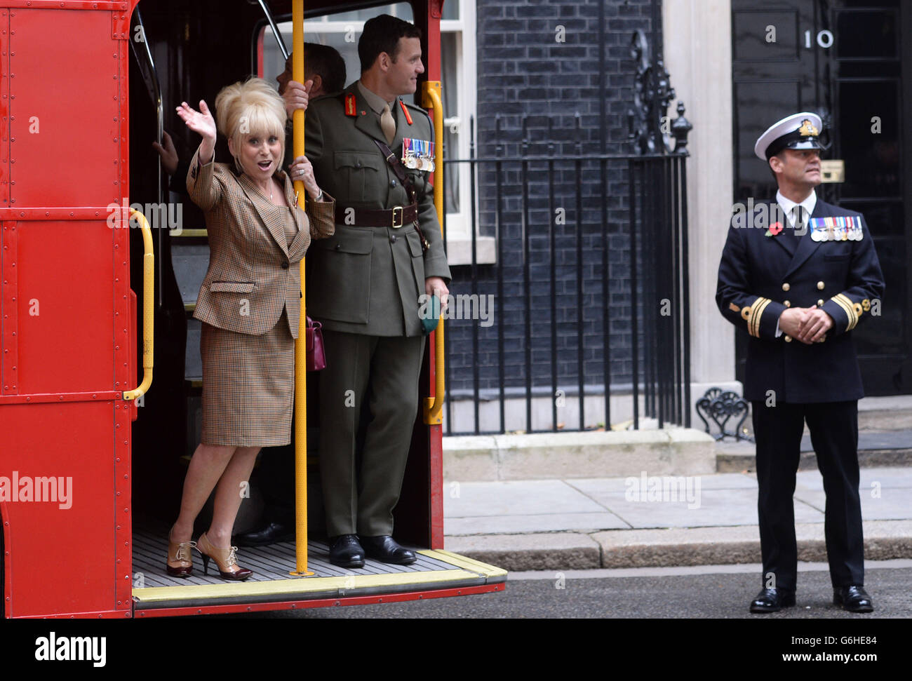 s Poppy Bus. The Poppy Girls, members of the armed forces and ...