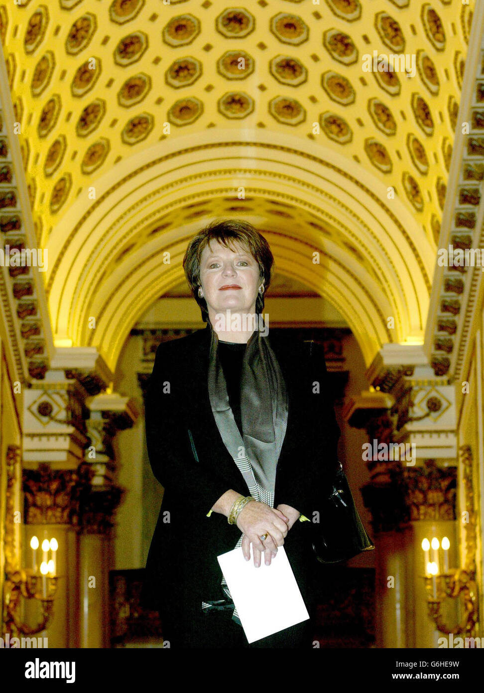 Delia Smith British Life reception Stock Photo - Alamy