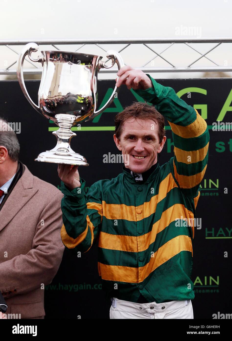 Tony mccoy celebrates 4 hi-res stock photography and images - Alamy