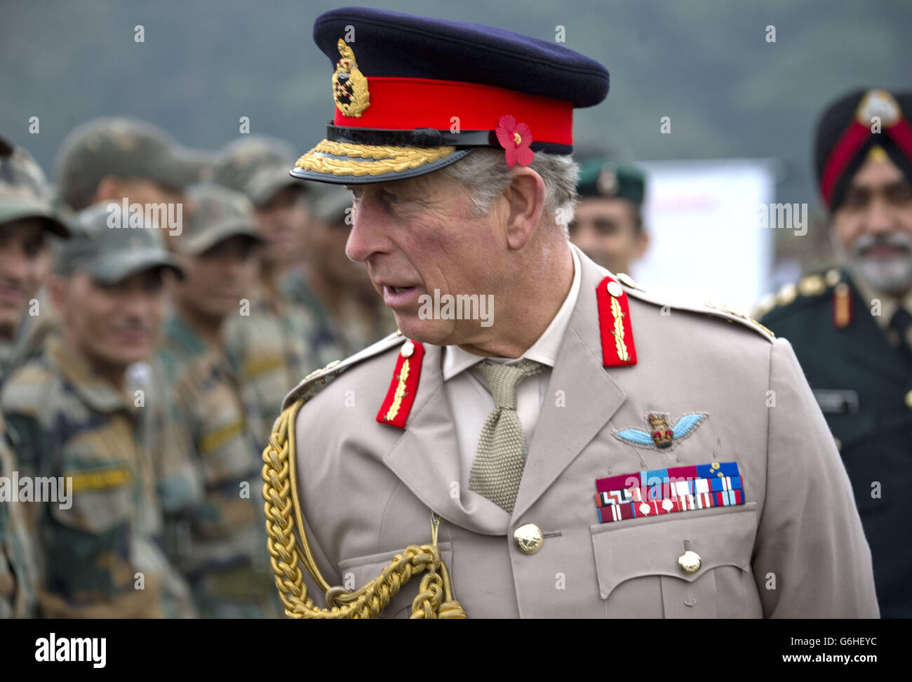 At the indian military academy in dehradun northern india hi-res stock ...