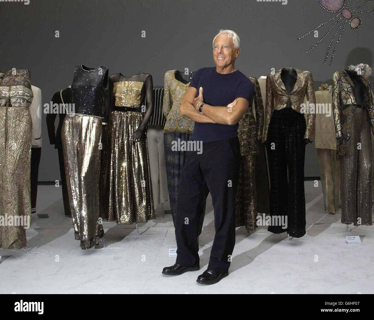 Giorgio Armani: A Retrospective Stock Photo - Alamy