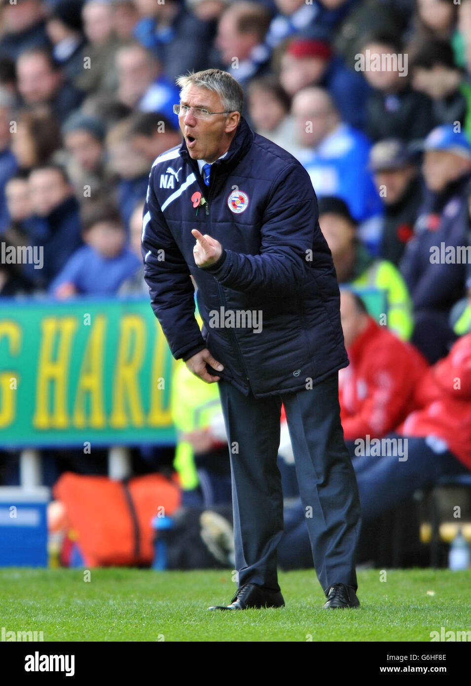 Reading manager nigel adkins game hi-res stock photography and images - Alamy