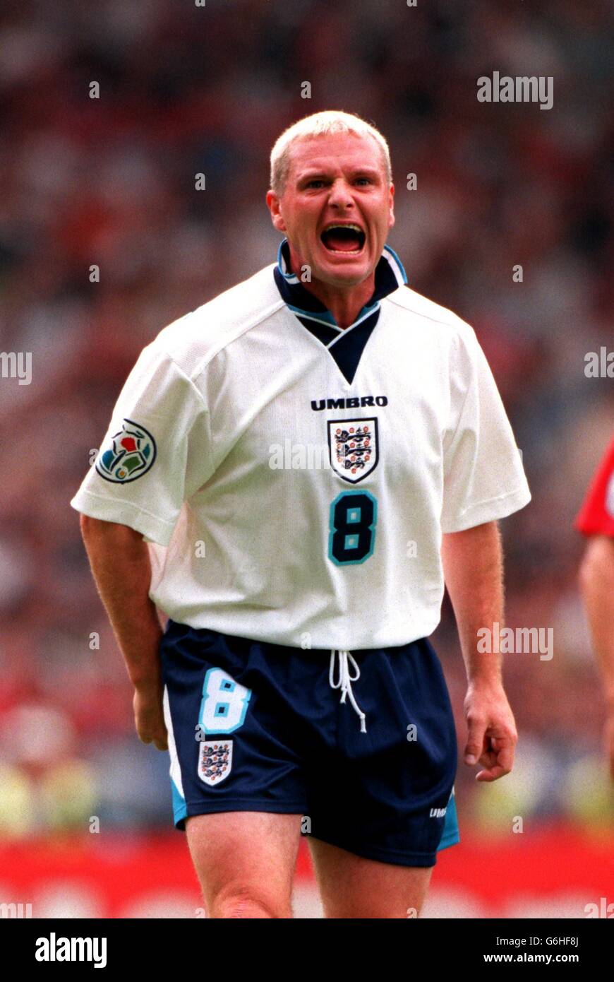 Soccer - Euro '96 - England v Spain Stock Photo - Alamy