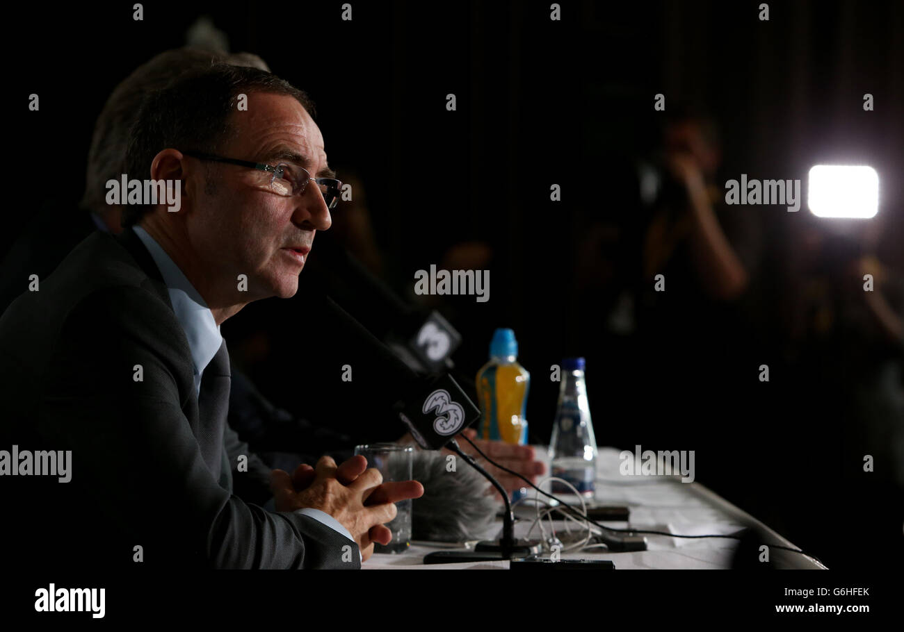 Soccer - Republic of Ireland Manager Press Conference - Gibson Hotel ...