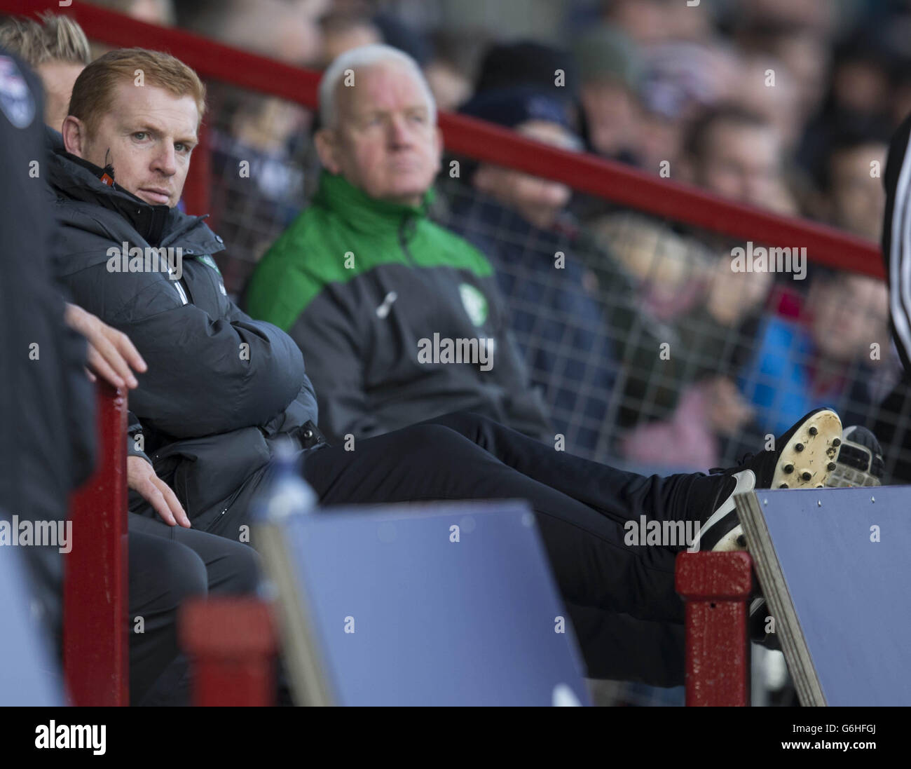 Celtic manager neil lennon scottish premiership match global energy ...