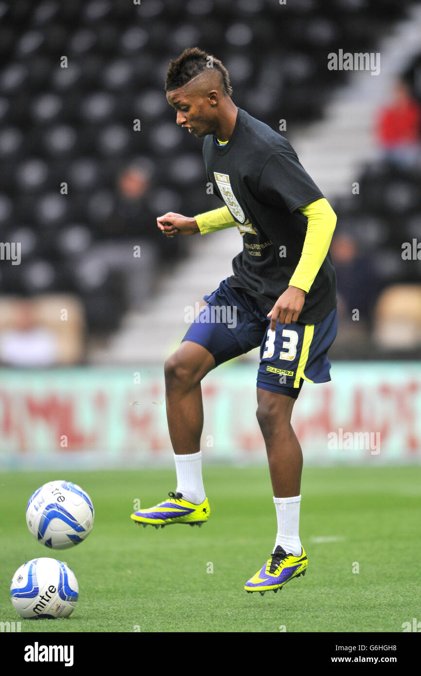 Birmingham City's Demarai Gray wears a t-shirt celebrating 150 years of ...