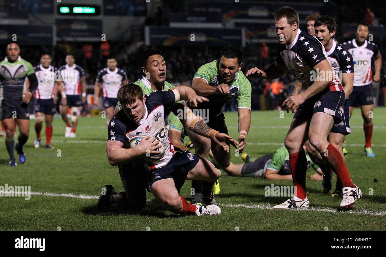 Rugby League - World Cup 2013 - Group D - USA v Cook Islands - Memorial ...