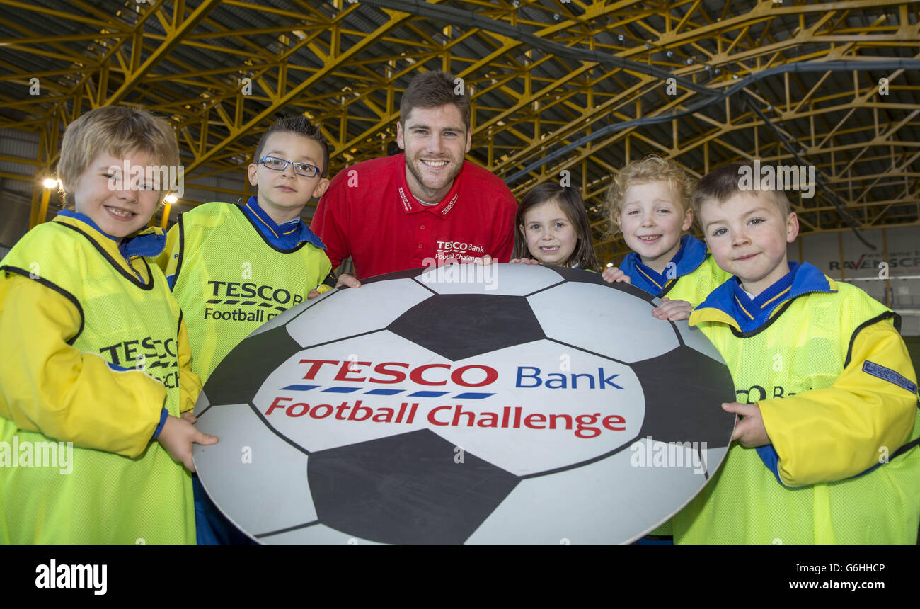 Soccer - Tesco Bank Football Challenge Stock Photo - Alamy