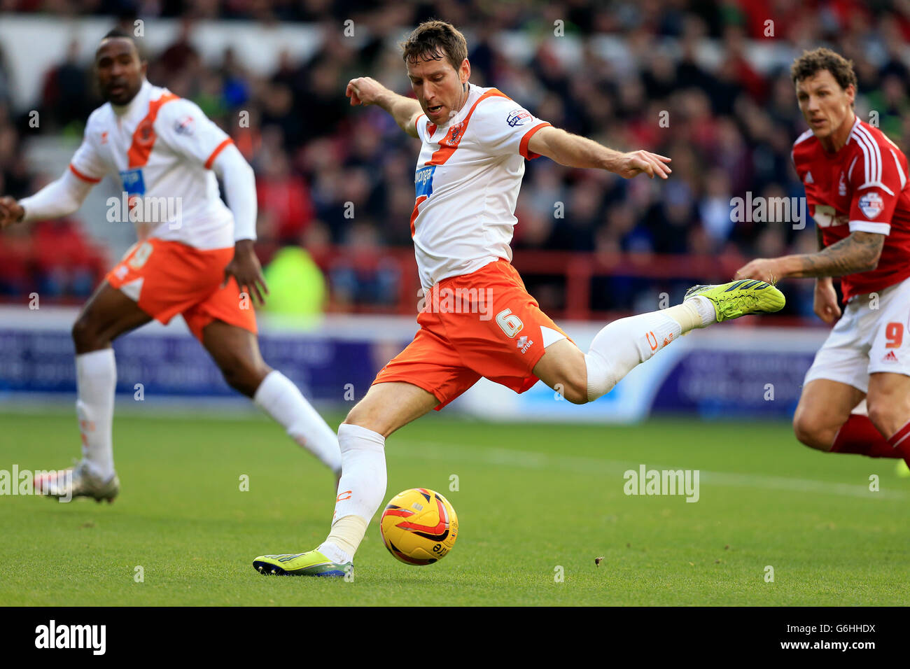 Blackpools kirk broadfoot shoots hi-res stock photography and images ...
