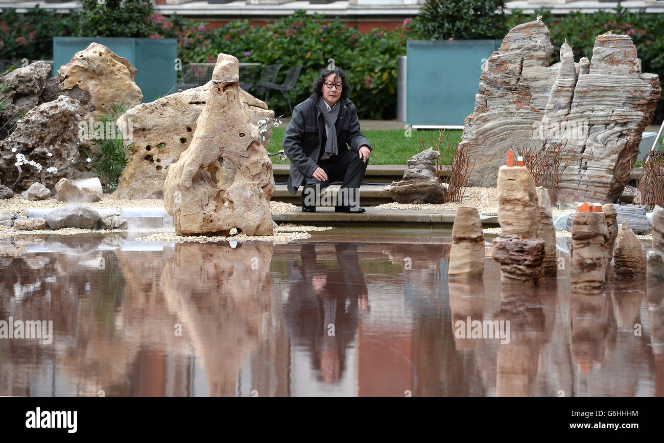 Xu Bing installation Stock Photo - Alamy