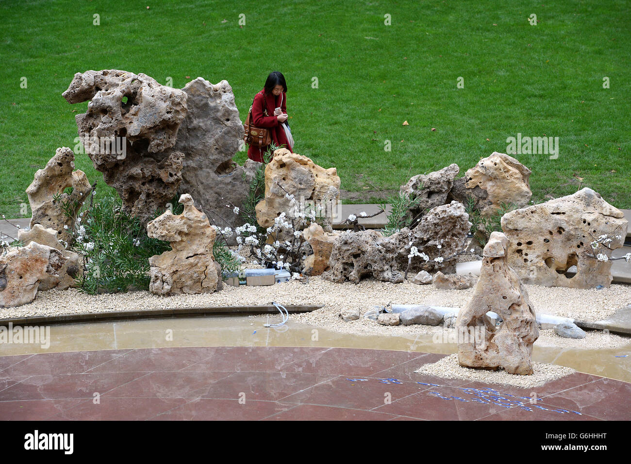Xu Bing installation Stock Photo - Alamy