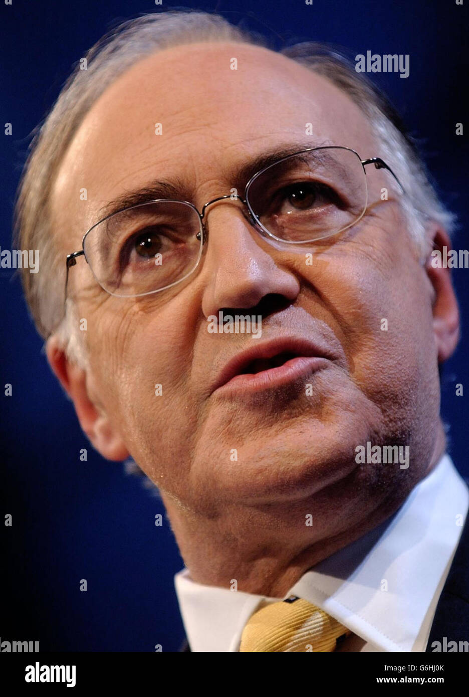 Michael Howard Conservative Party conference Stock Photo - Alamy