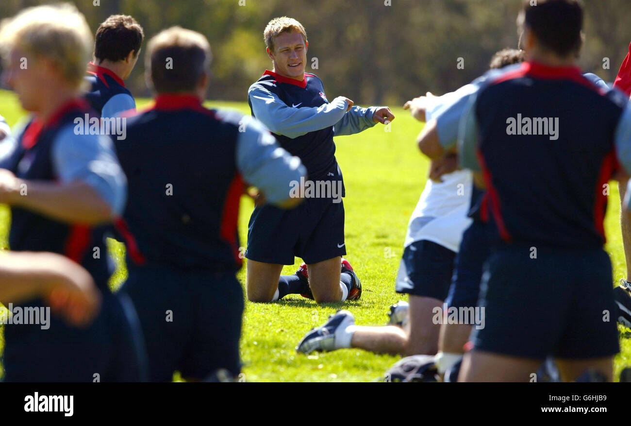 RUGBYU England Training Stock Photo - Alamy