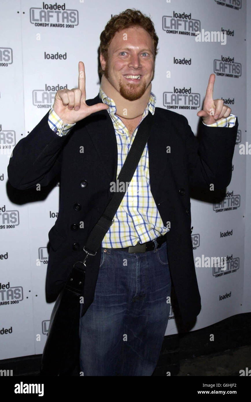 Avid Merrion arrives for the Loaded LAFTAS Comedy Awards 2003 at Rouge ...