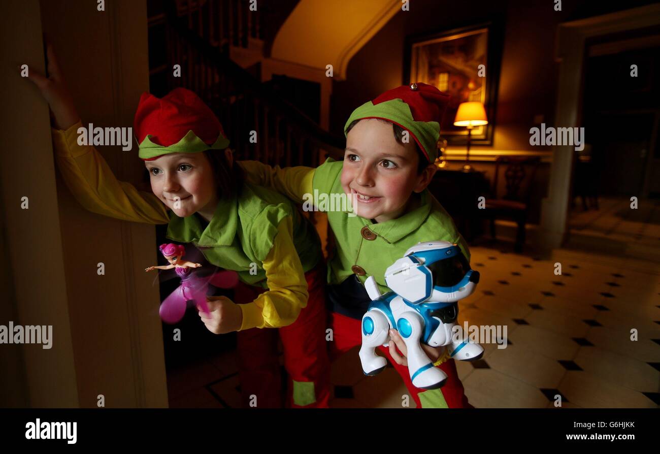 Sister and brother Abigail Towler, six, and Harry Towler, eight, from ...