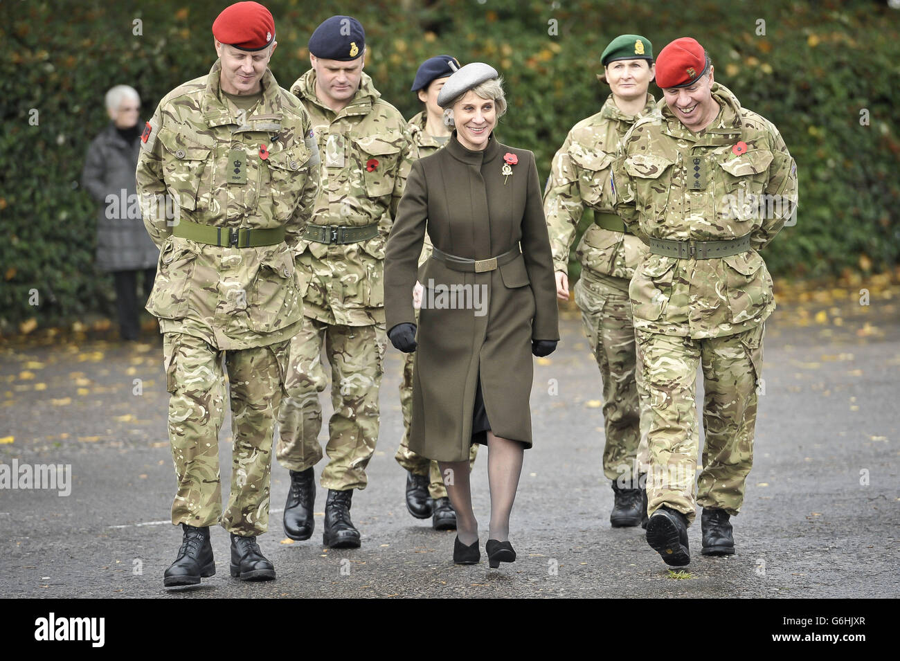 Medal parade in Wiltshire Stock Photo - Alamy