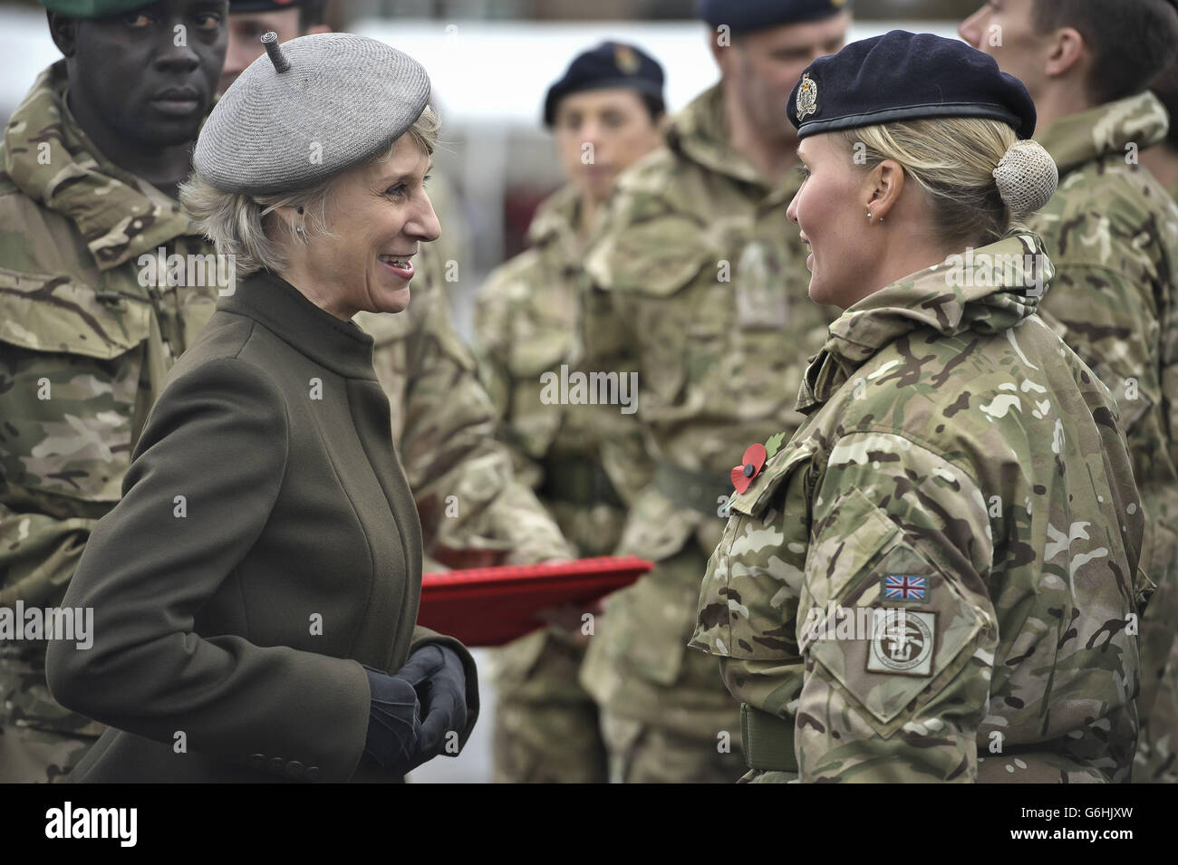 Medal parade in Wiltshire Stock Photo - Alamy