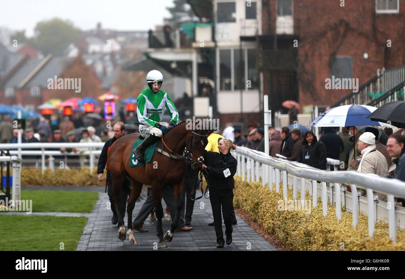 Horse Racing - Warwick Racecourse Stock Photo - Alamy
